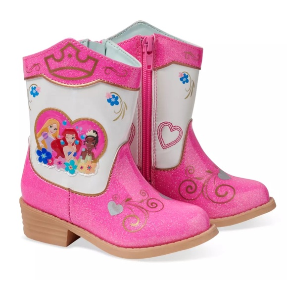 Disney | Shoes | Disney Princess Cowgirl Boots | Poshmark